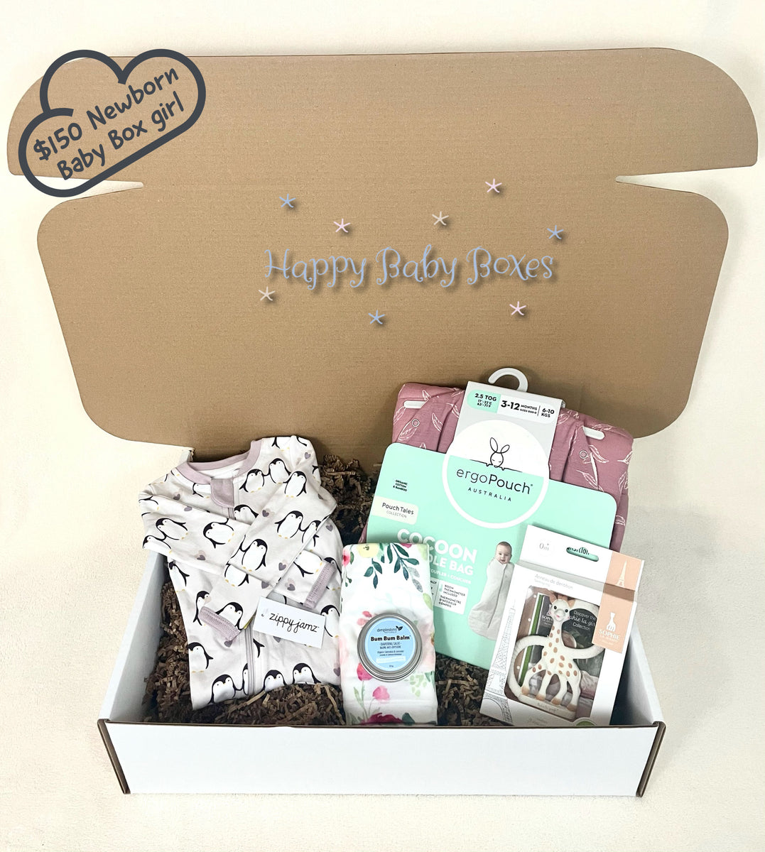 $150 Newborn Baby Box – Happy Baby Boxes